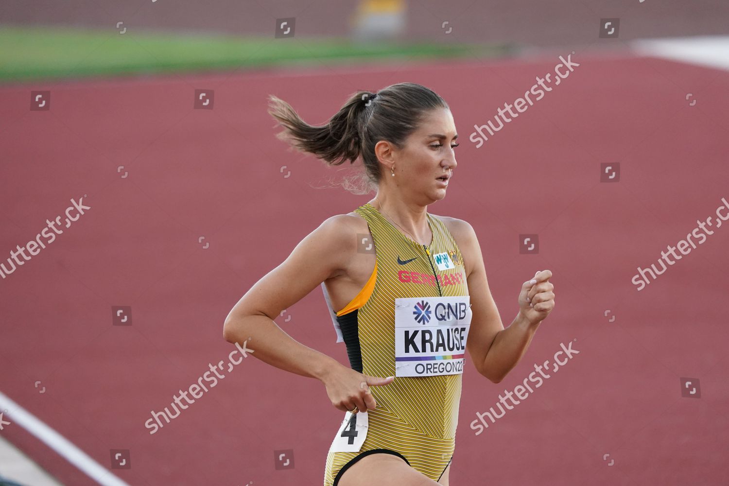 3000m Obstacle Course Womens Final Gesa Editorial Stock Photo - Stock ...