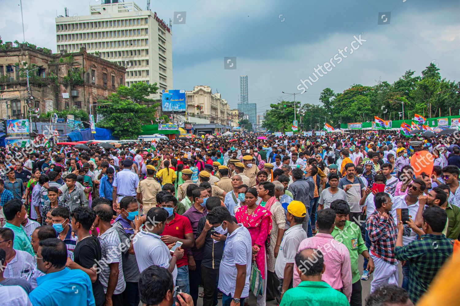 21 July Martyrs Day Rally Annual Editorial Stock Photo - Stock Image ...