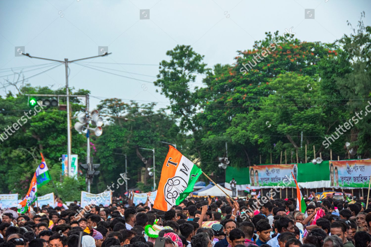 21 July Martyrs Day Rally Annual Editorial Stock Photo - Stock Image ...