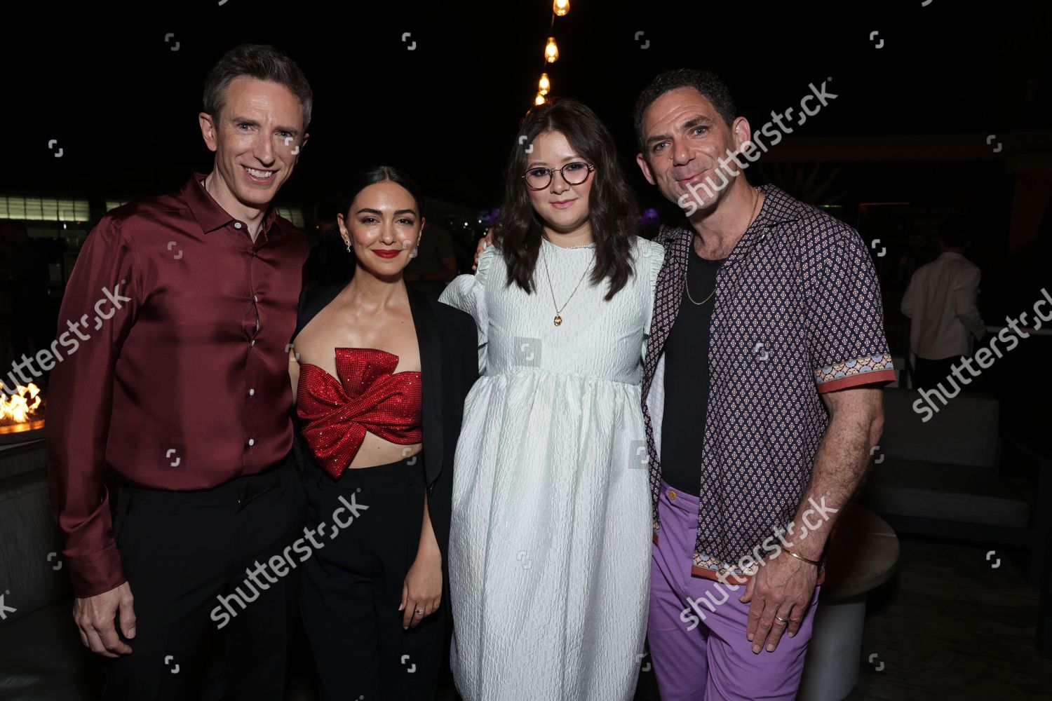 Daniel Weyman Nazanin Boniadi Megan Richards Editorial Stock Photo ...
