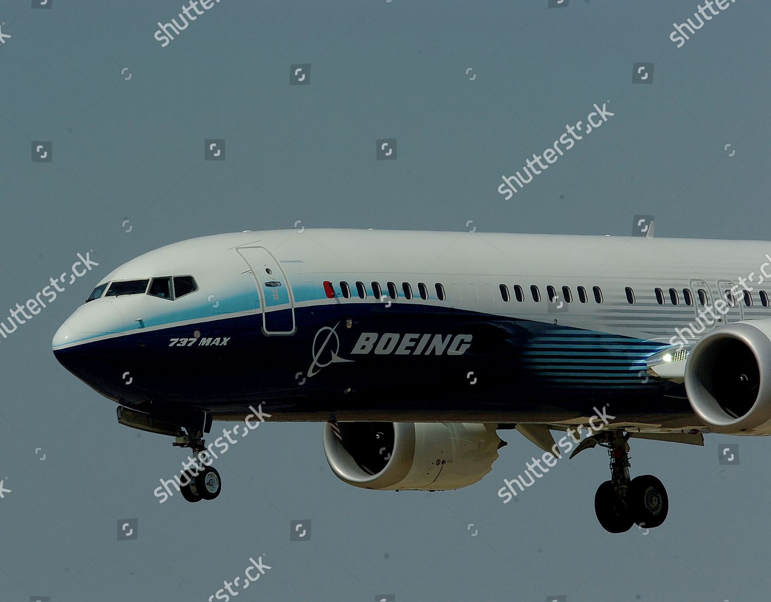 Boeing 737 Max 10 Airliner Displays Editorial Stock Photo - Stock Image ...
