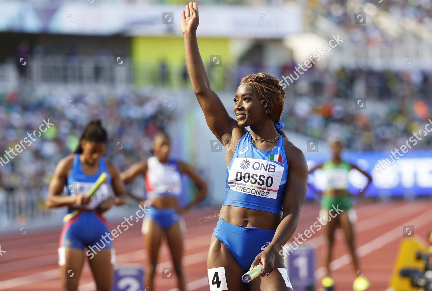 Zaynab Dosso Italy Prepares Compete Womens Editorial Stock Photo ...