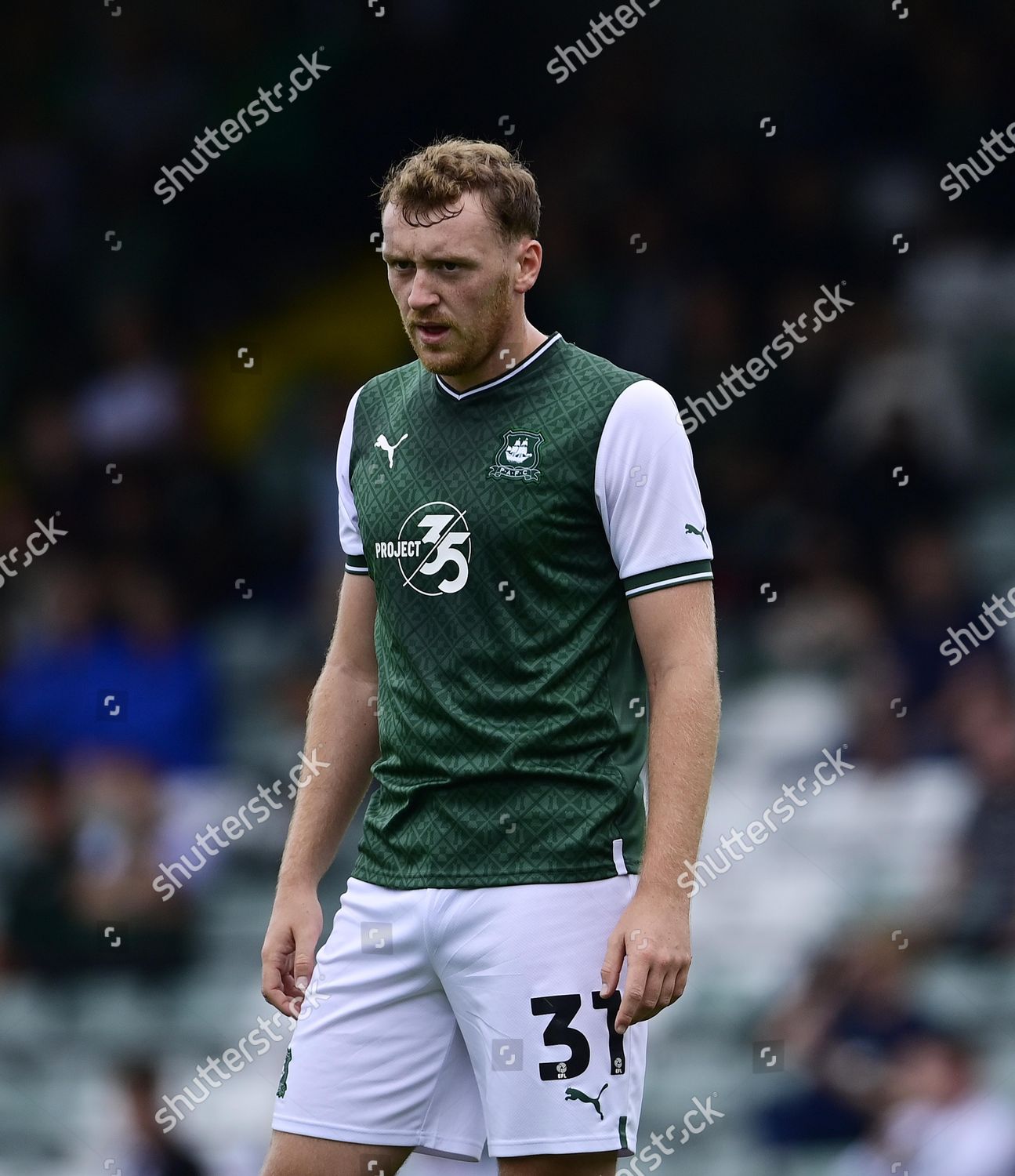 Luke Jephcott Plymouth Argyle During Pre Editorial Stock Photo - Stock ...