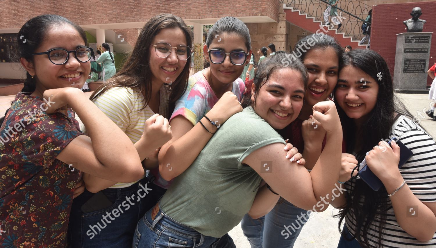 Students Class 12th Celebrate After Result Editorial Stock Photo ...