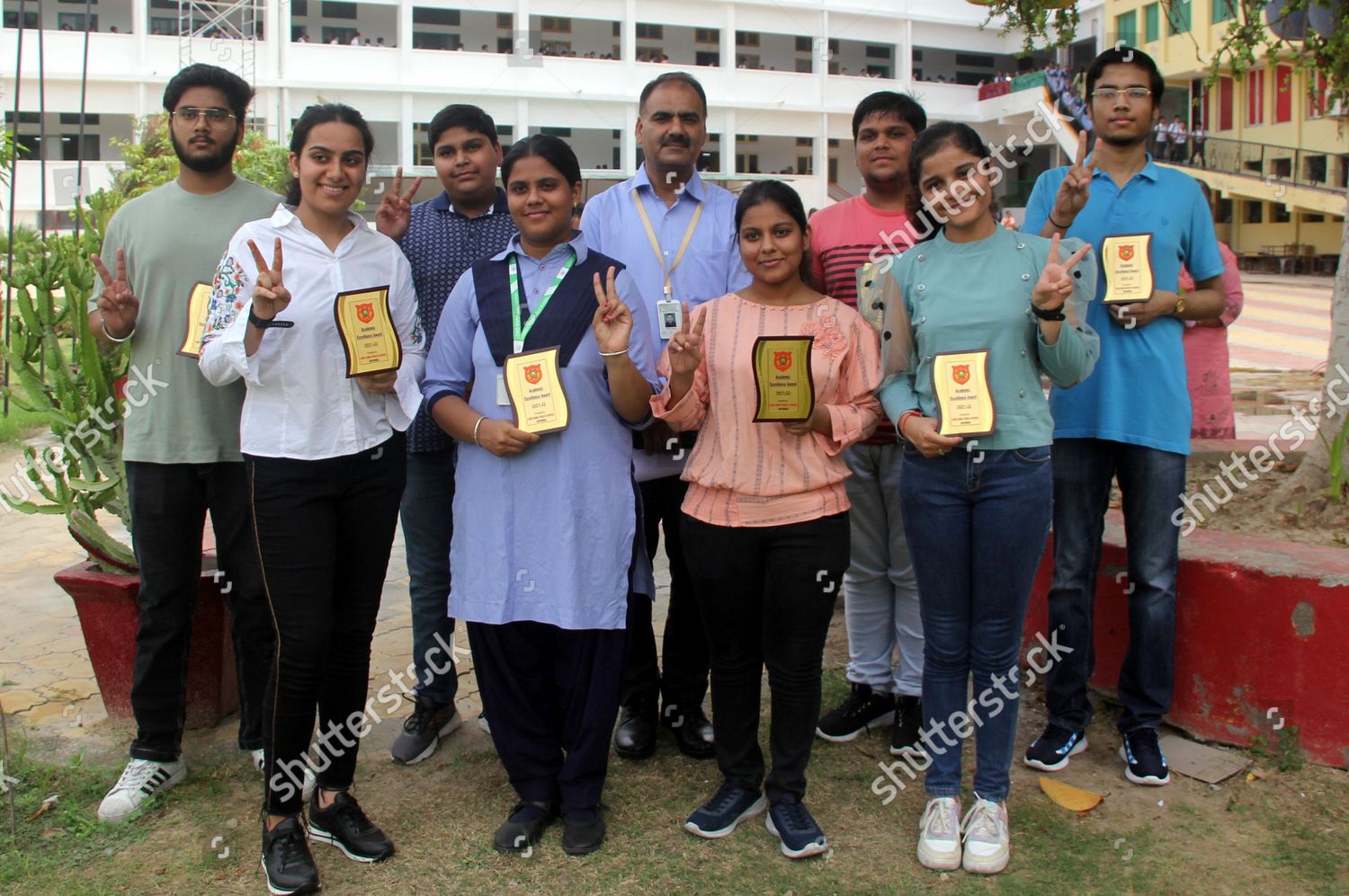 Students Msd School Celebrate After Central Editorial Stock Photo ...