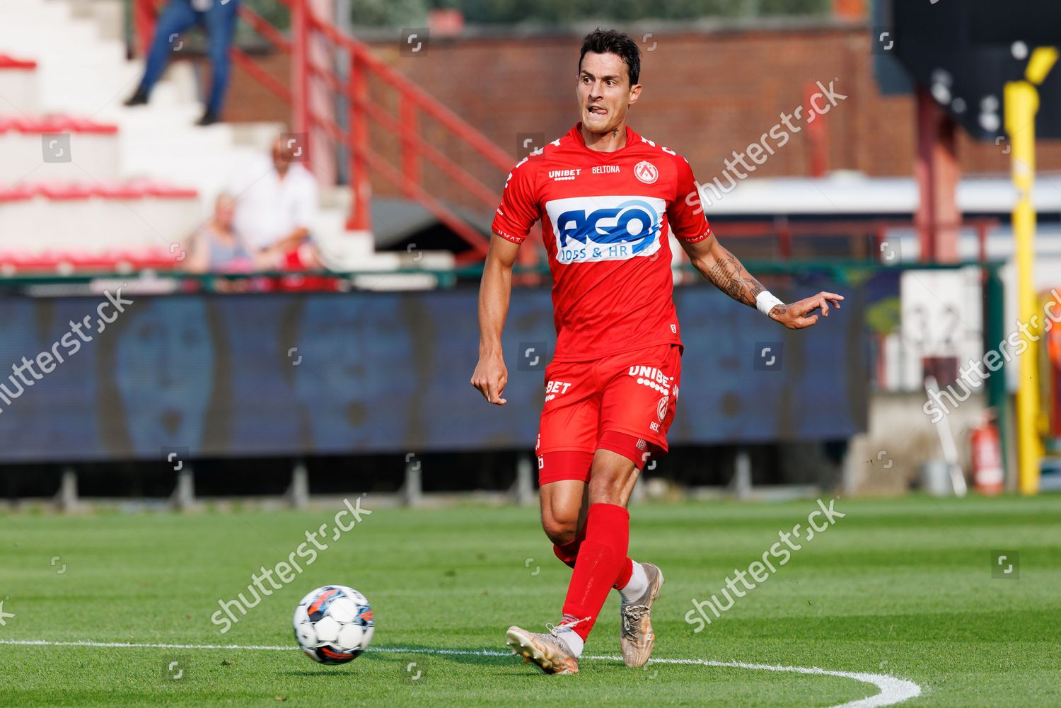 Kortrijks Aleksandar Radovanovic Pictured Action During Editorial Stock Photo - Stock Image ...