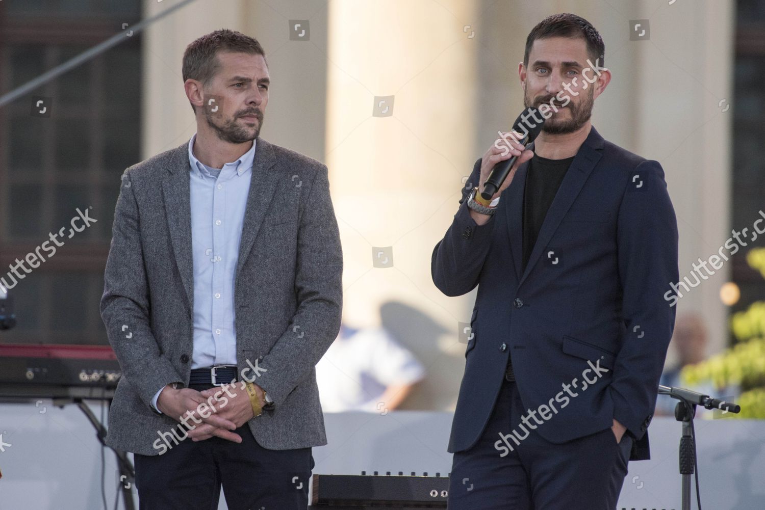 Presenter Singer Klaas Heuferumlauf Actor Clemens Editorial Stock Photo ...