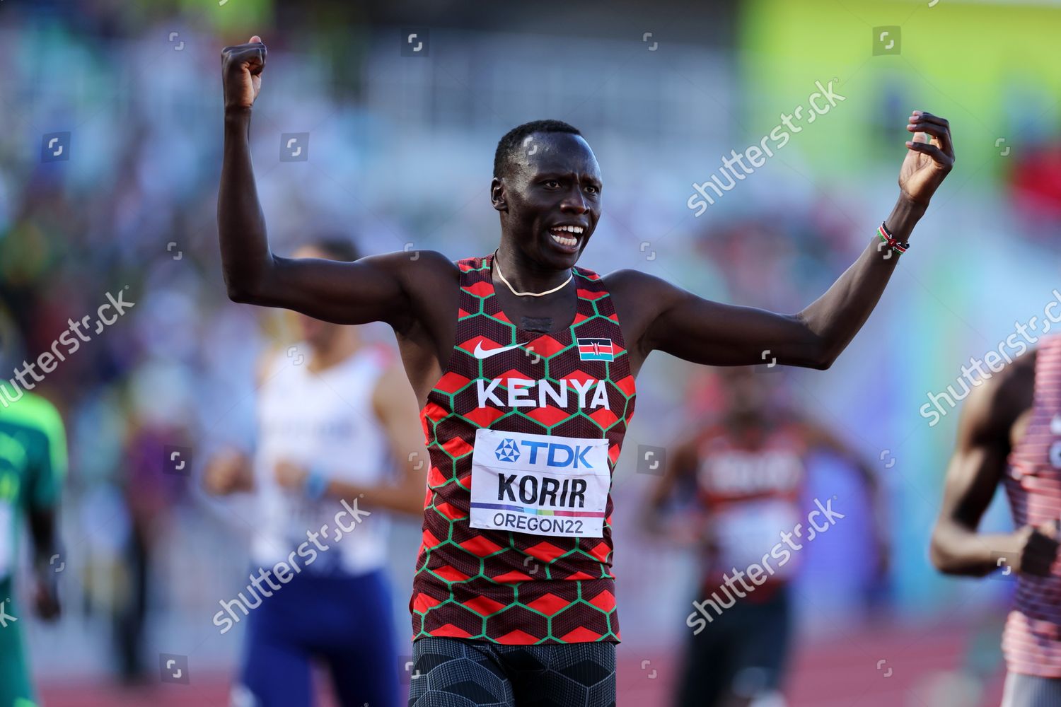 Emmanuel Kipkurui Korir Ken Athletics Iaaf Editorial Stock Photo ...