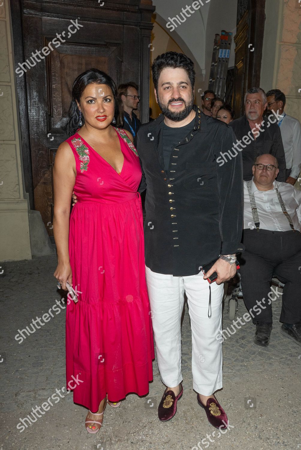 Anna Jurjewna Netrebko Mann Yusif Eyvazov Editorial Stock Photo - Stock ...