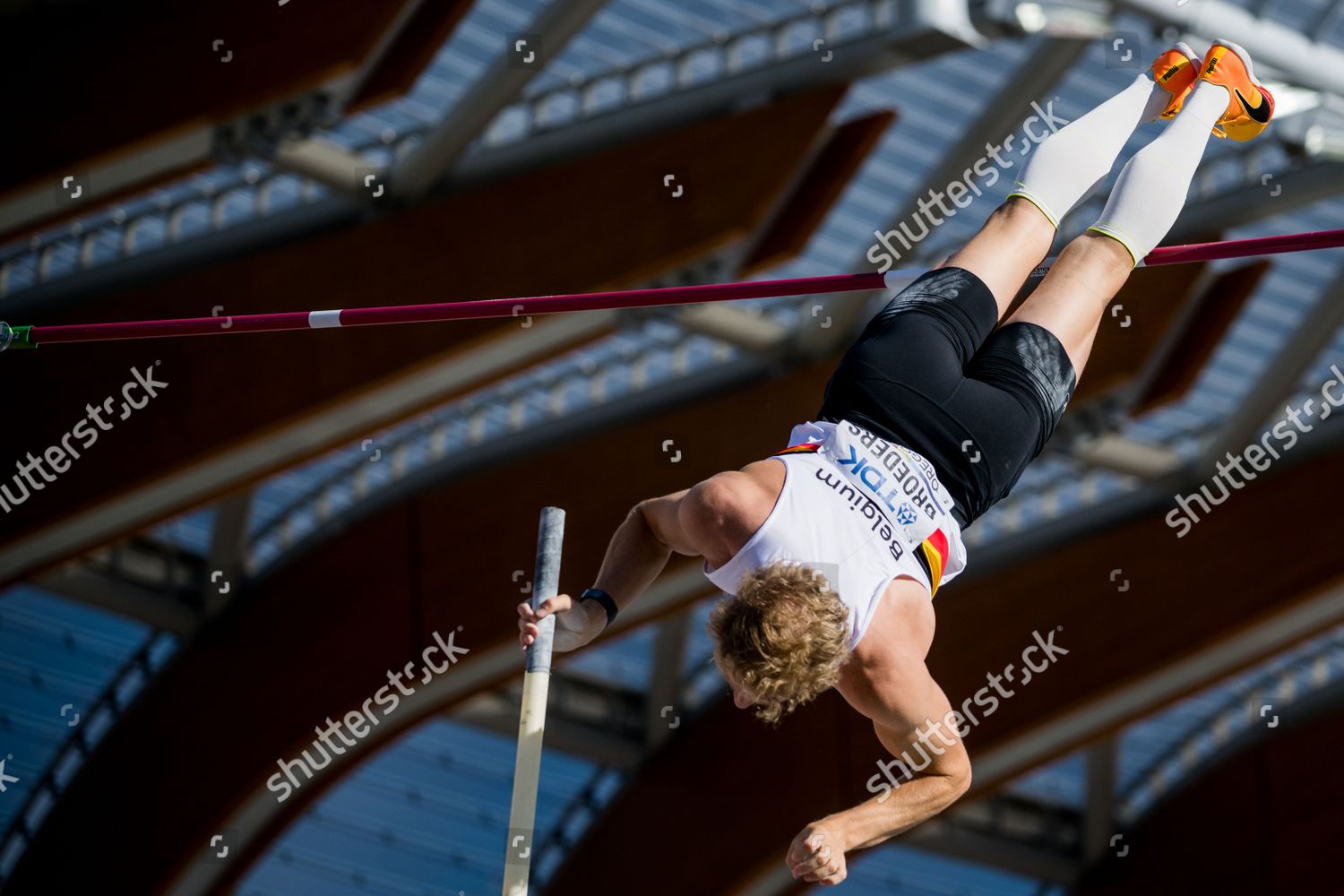 Belgian Ben Broeders Pictured Action During Editorial Stock Photo ...