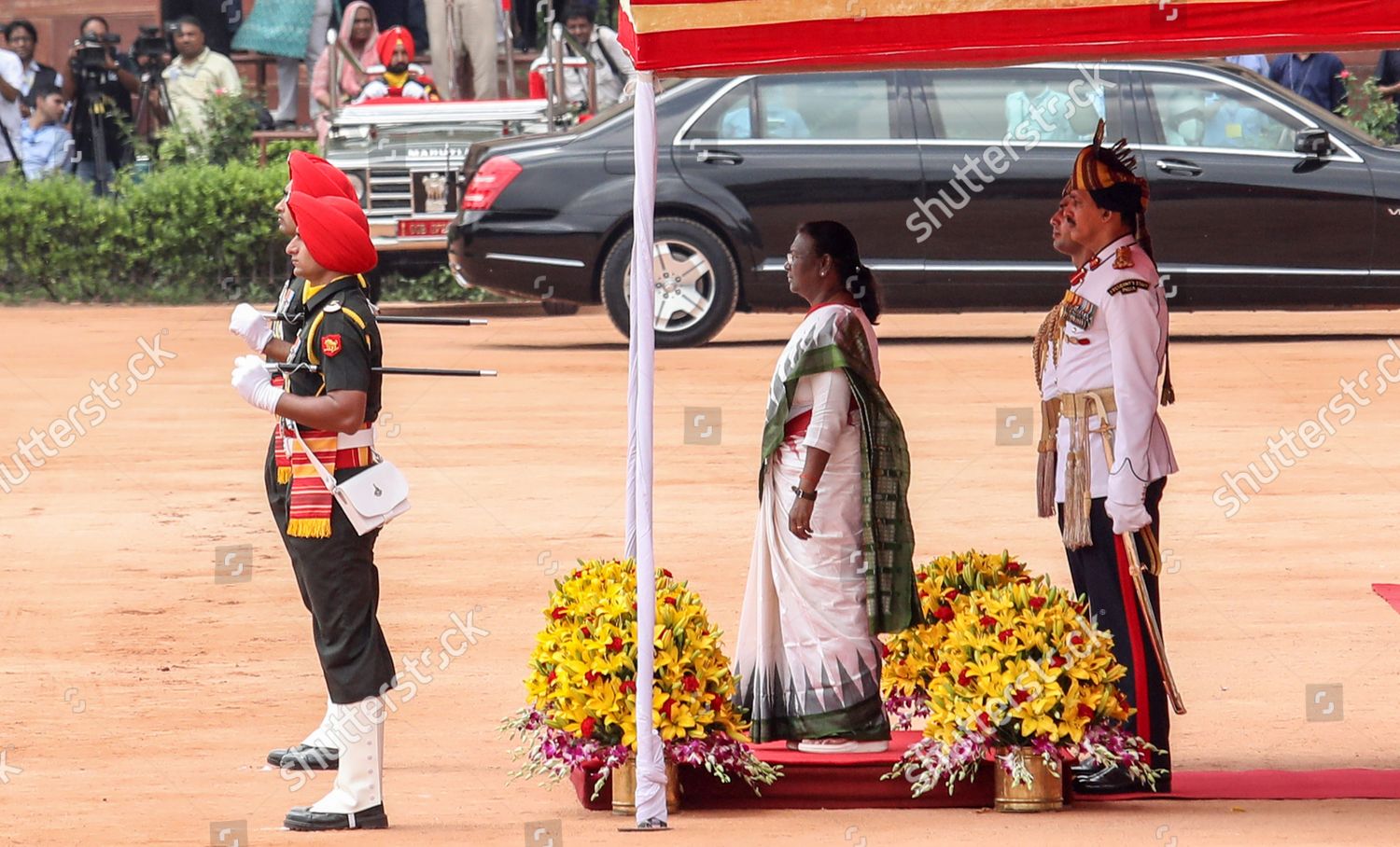 Indias Newly Elected President Droupadi Murmu Editorial Stock Photo ...