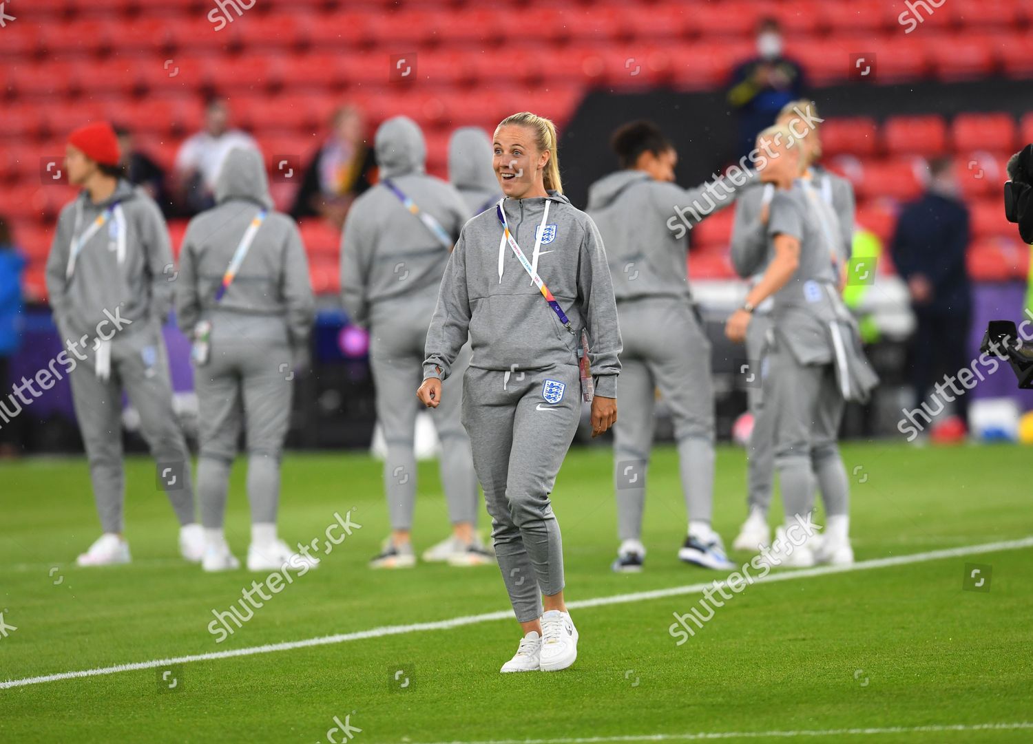 Beth Mead England Arrives Editorial Stock Photo - Stock Image ...