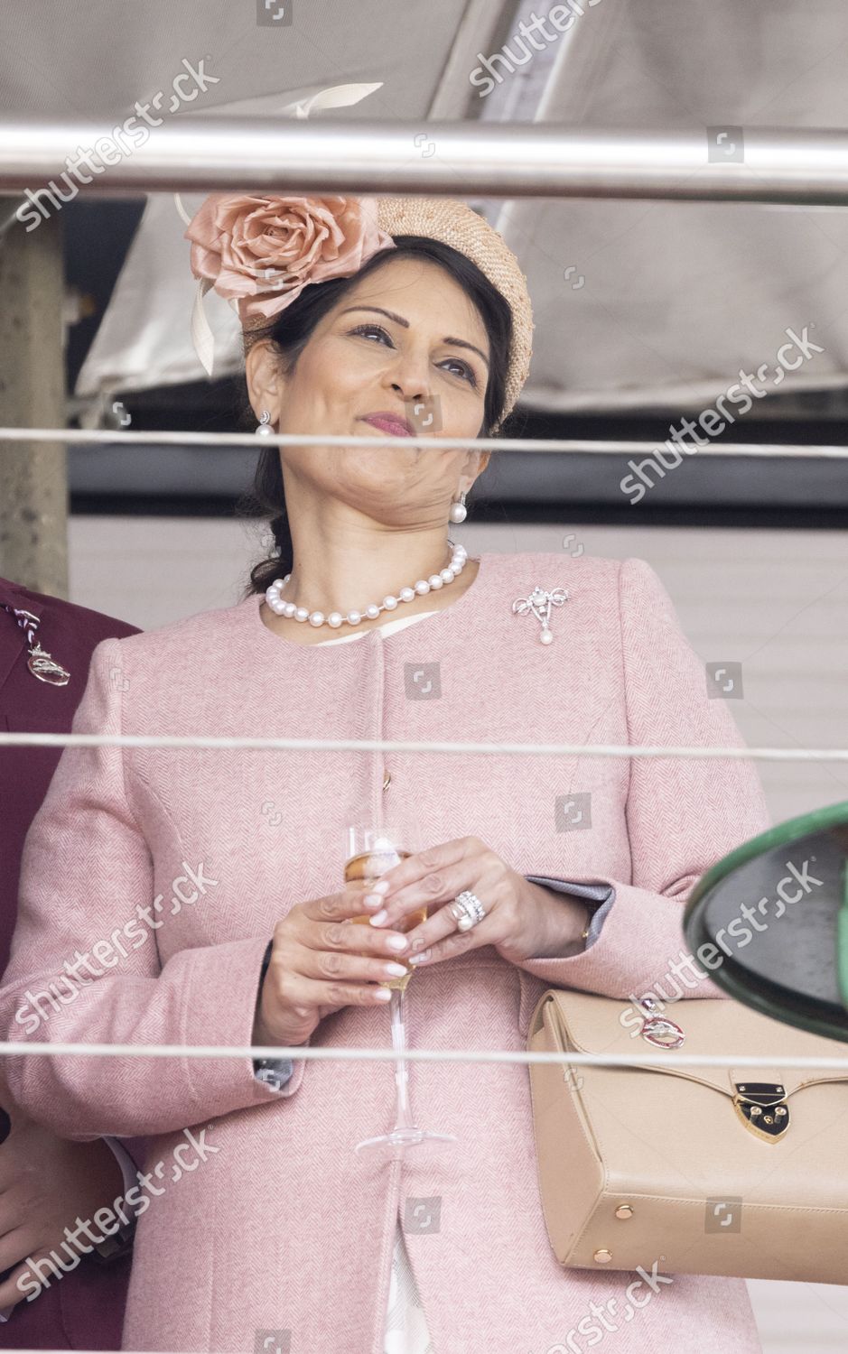 Priti Patel Home Secretary Attends Opening Editorial Stock Photo ...