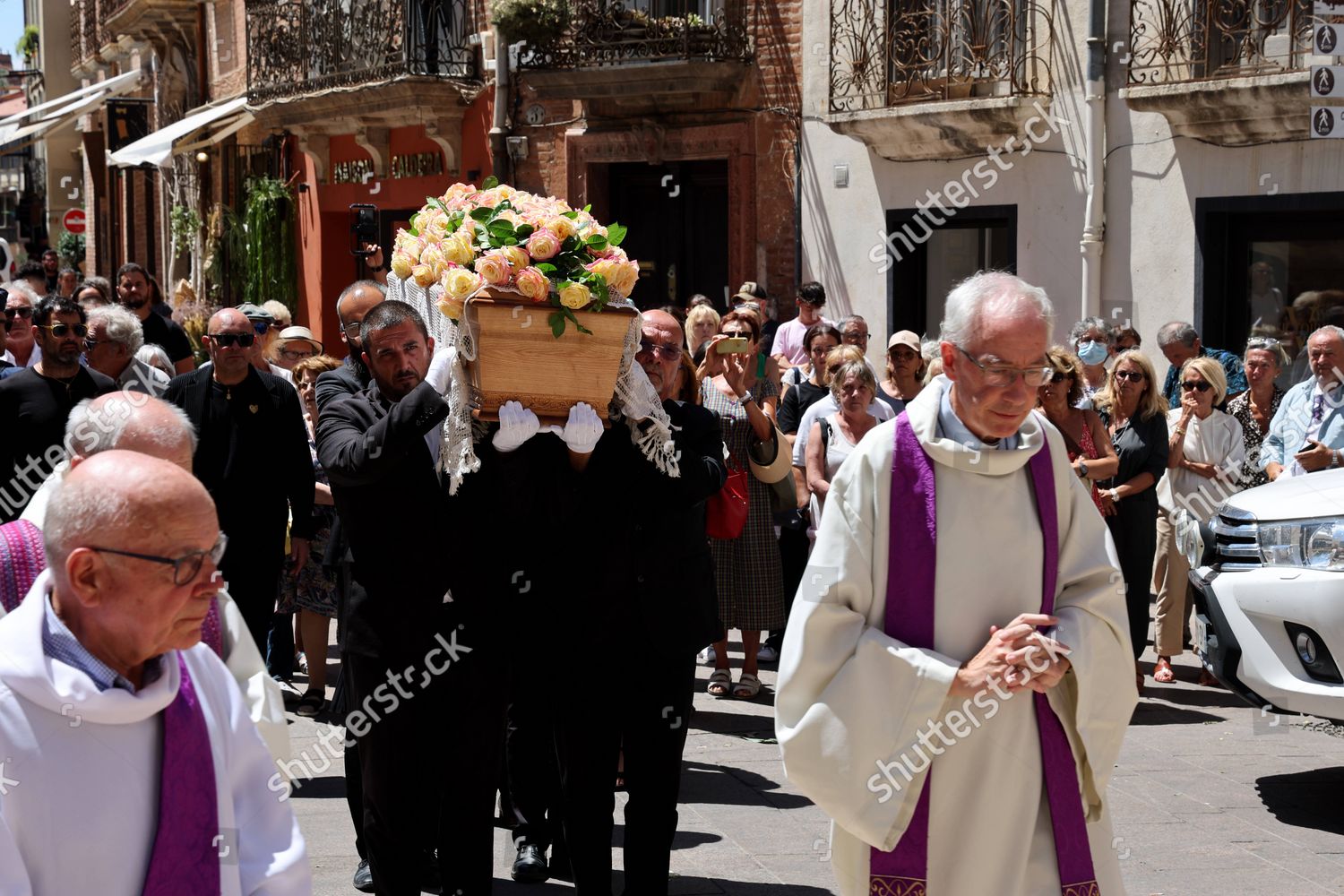 Funeral French Singer Dani Aka Daniele Editorial Stock Photo - Stock ...