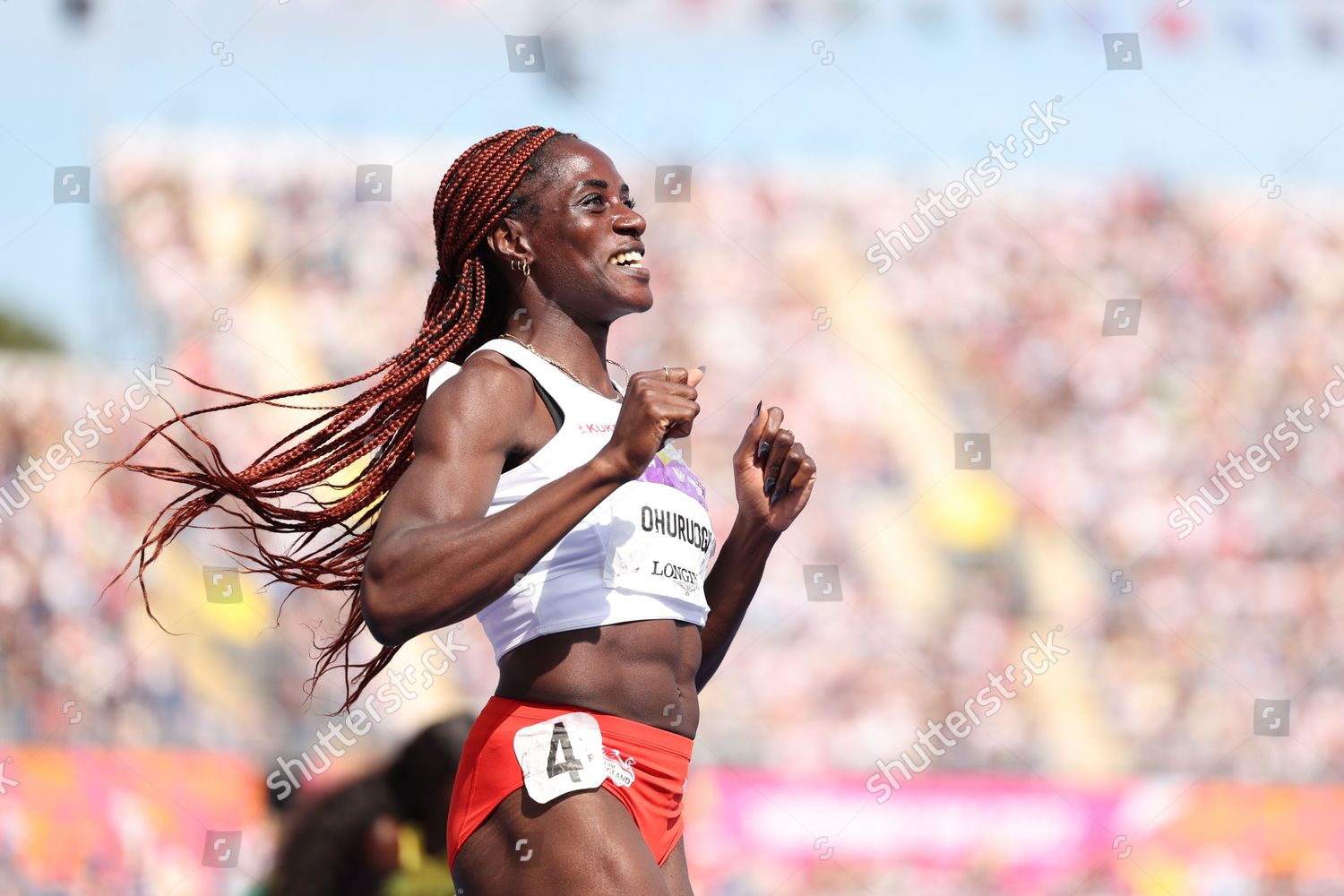 Victoria Ohuruogu Team England During Womens Editorial Stock Photo ...