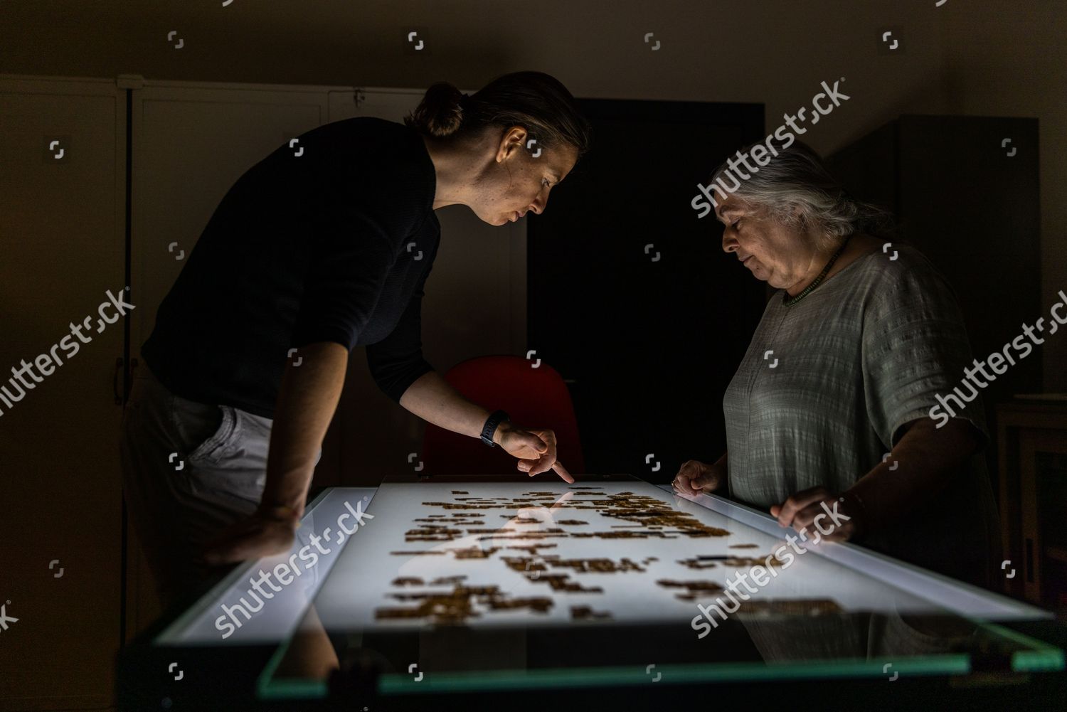 Susanne Toepfer Head Papyrus Collection Egyptian Editorial Stock Photo ...