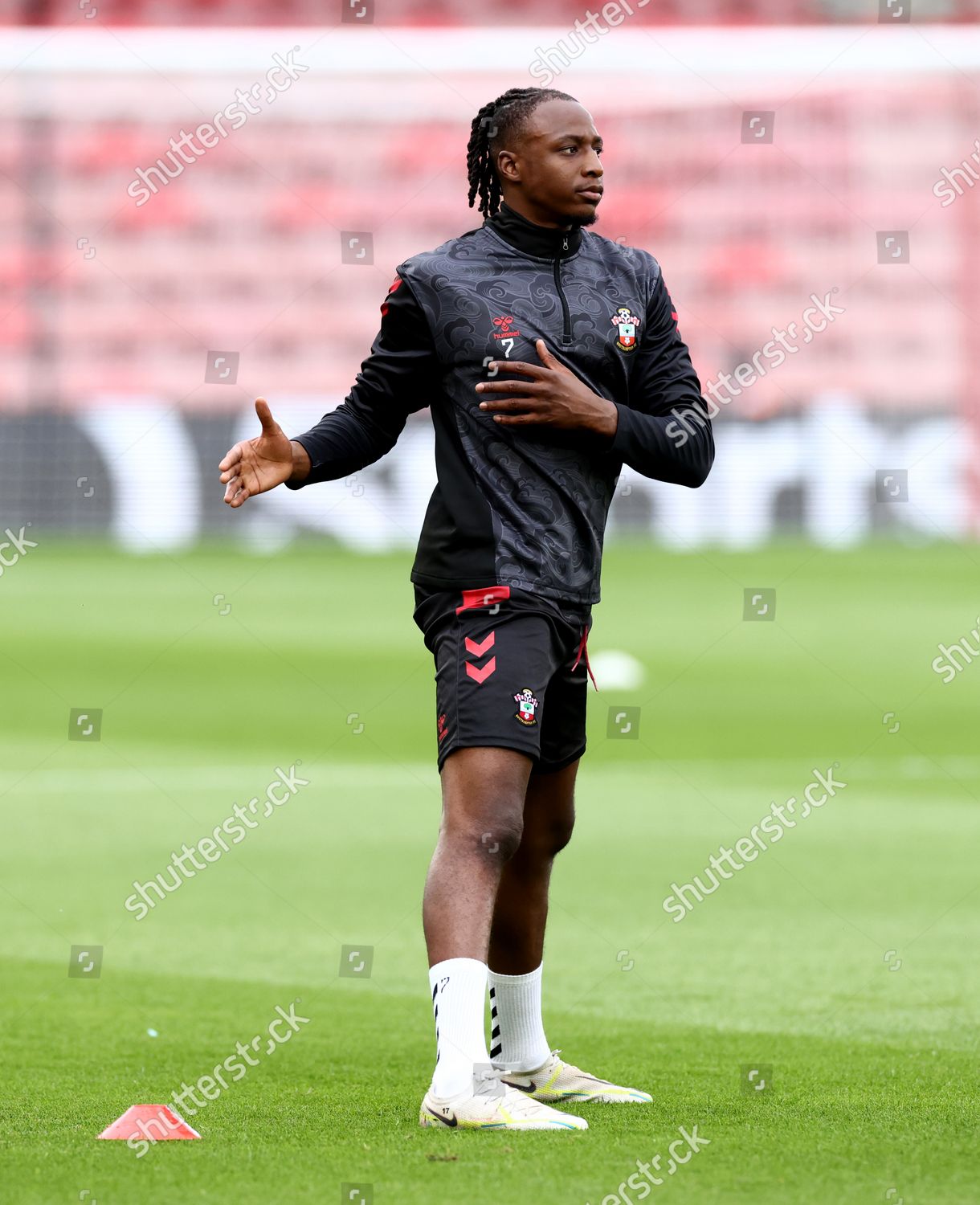 Joe Aribo Southampton Warms Editorial Stock Photo - Stock Image ...