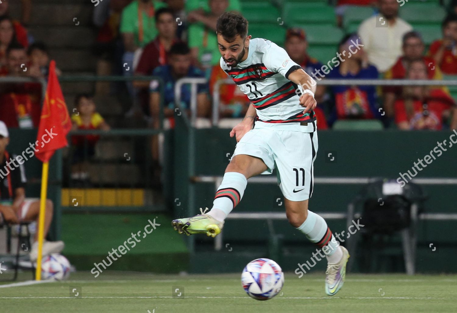 Bruno Fernandes Portugal During Uefa Nations Editorial Stock Photo ...