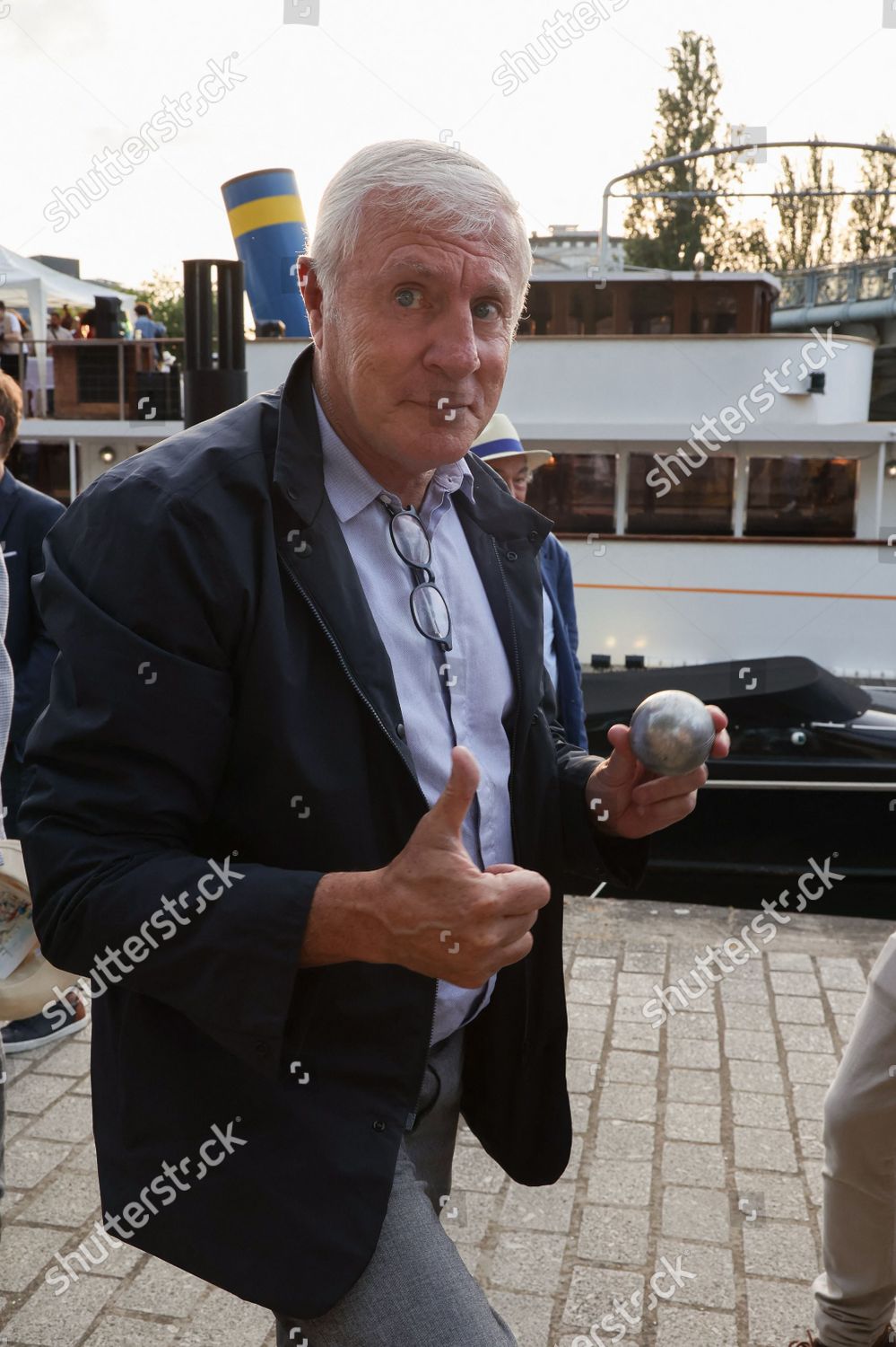 Luis Fernandez Attends Gastronomic Petanque Party Editorial Stock Photo ...