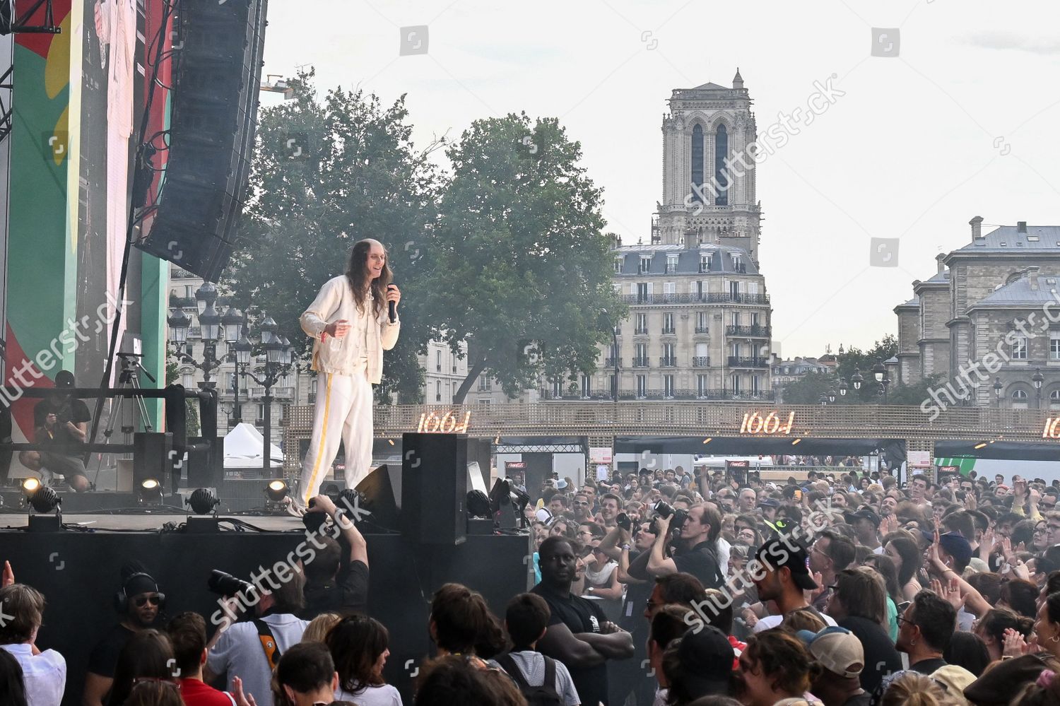Concert By Electro Artist Jacques On Editorial Stock Photo - Stock ...