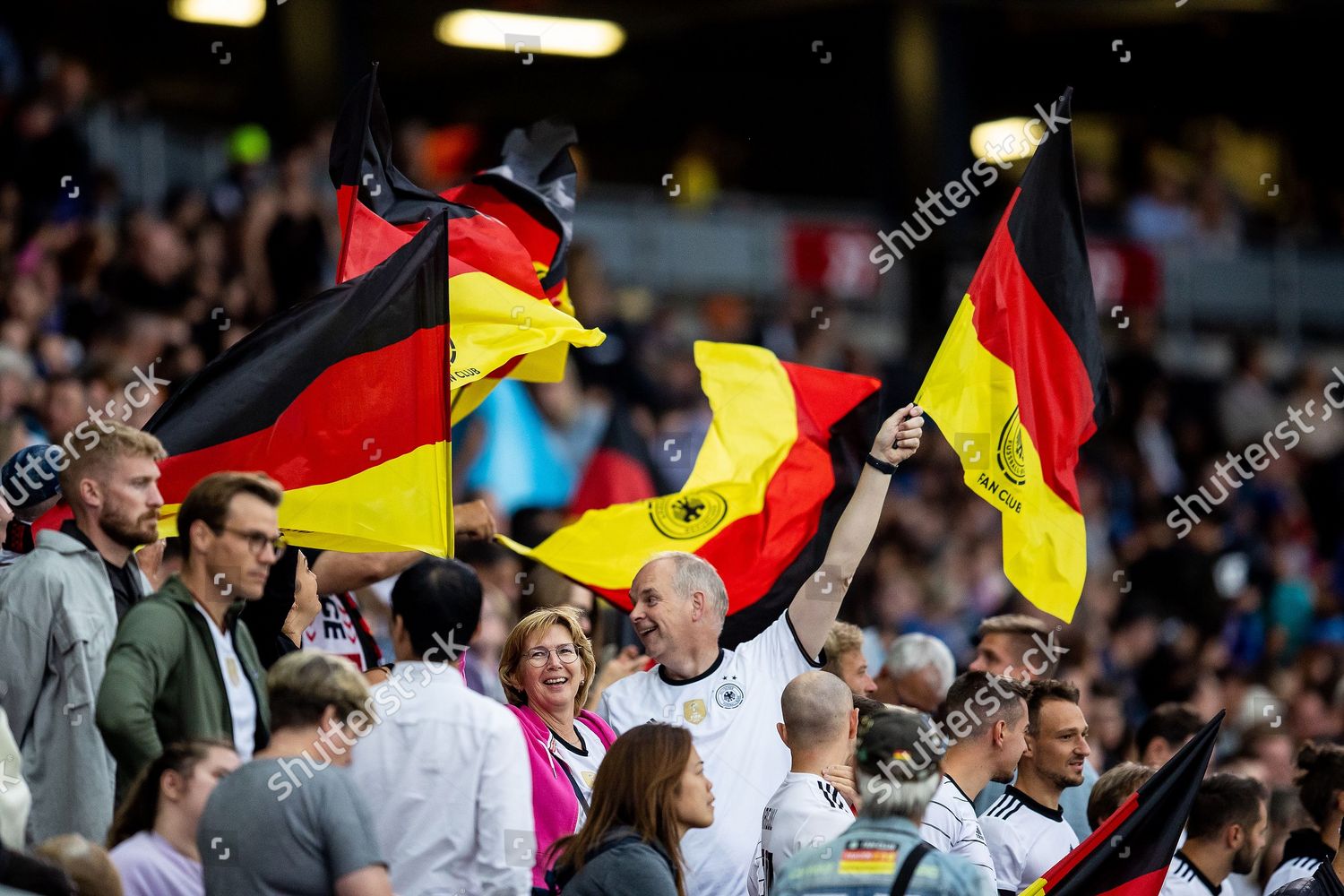 German Fans Before Uefa Womens Euro Editorial Stock Photo - Stock Image ...