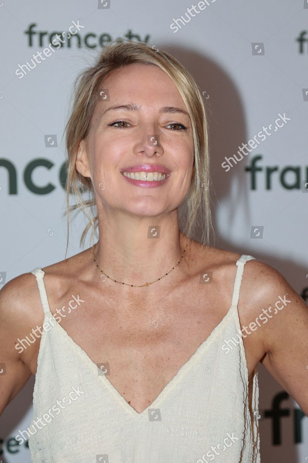 Sidonie Bonnec Attends France Television Press Editorial Stock Photo ...