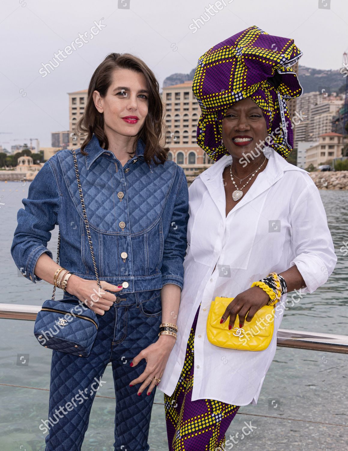 Charlotte Casiraghi Khadja Nin Pose Before Editorial Stock Photo ...