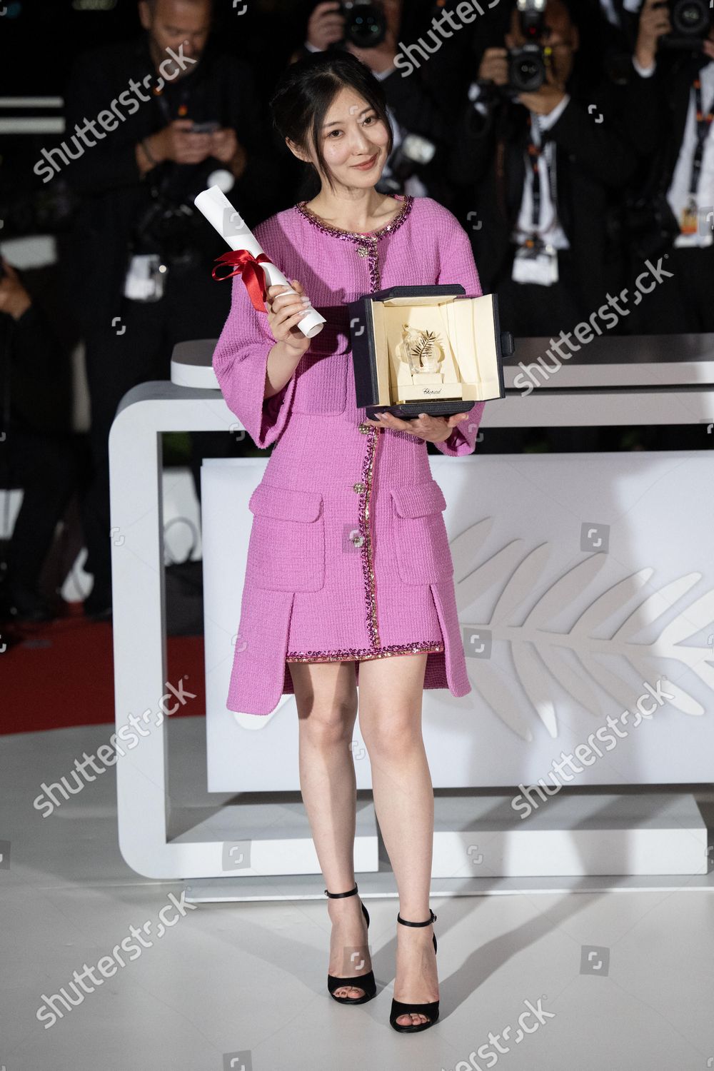 Jianying Chen Poses Best Short Film Editorial Stock Photo - Stock Image ...