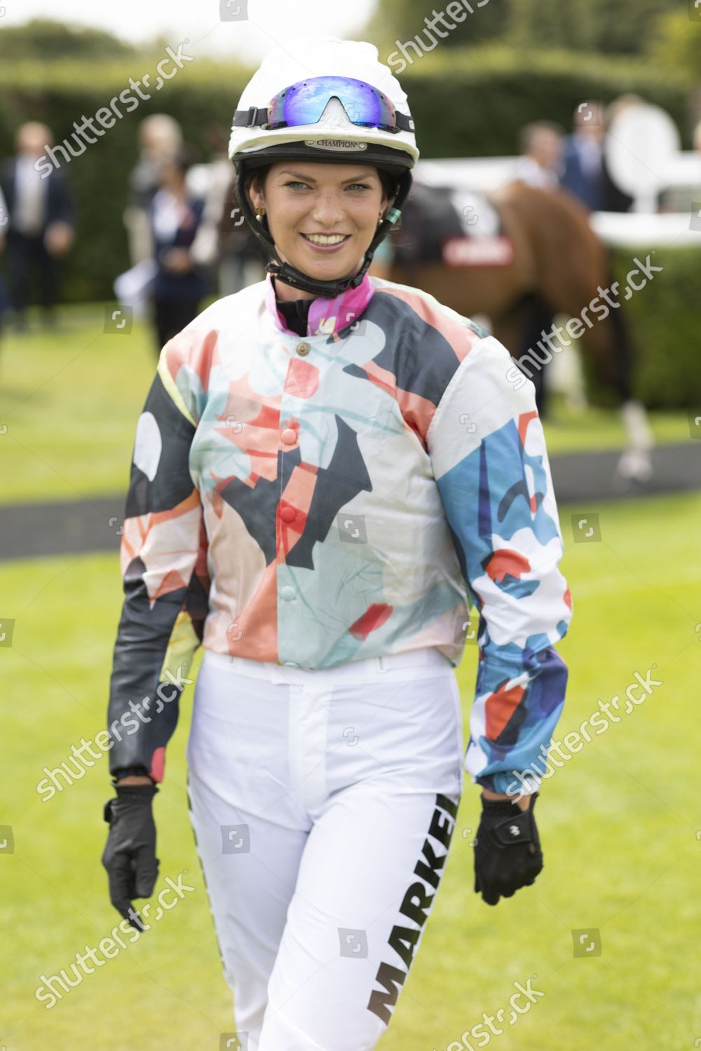 Jockey Lucy Robinson Who Rode Renaissance Editorial Stock Photo - Stock ...