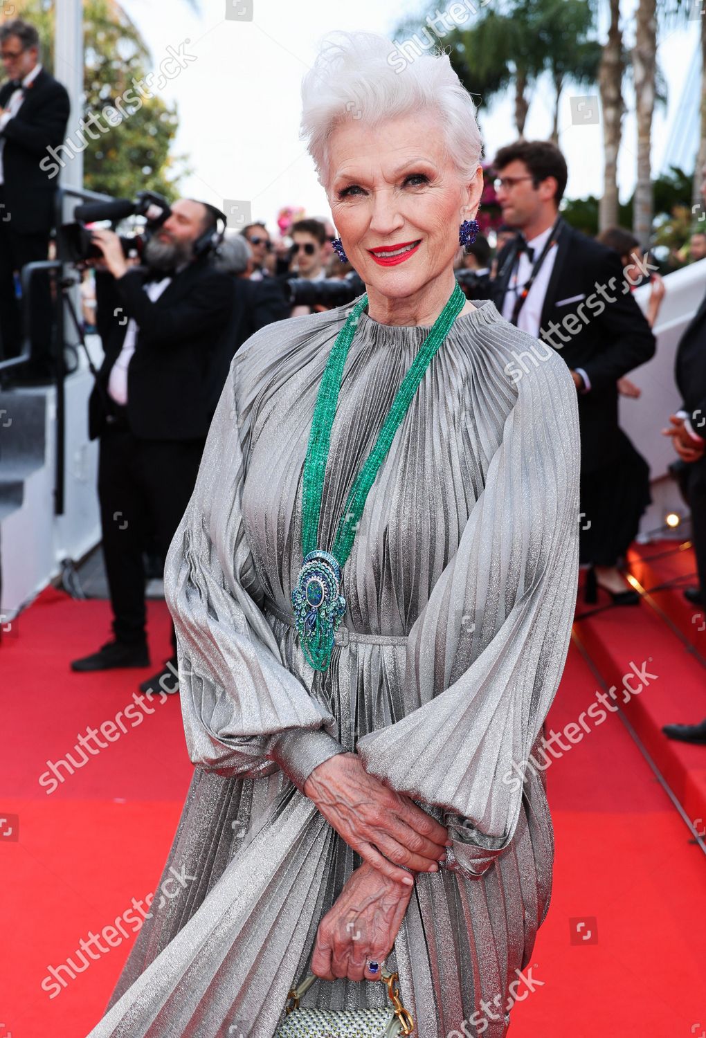 Maye Musk Attending 75th Anniversary Celebration Editorial Stock Photo ...
