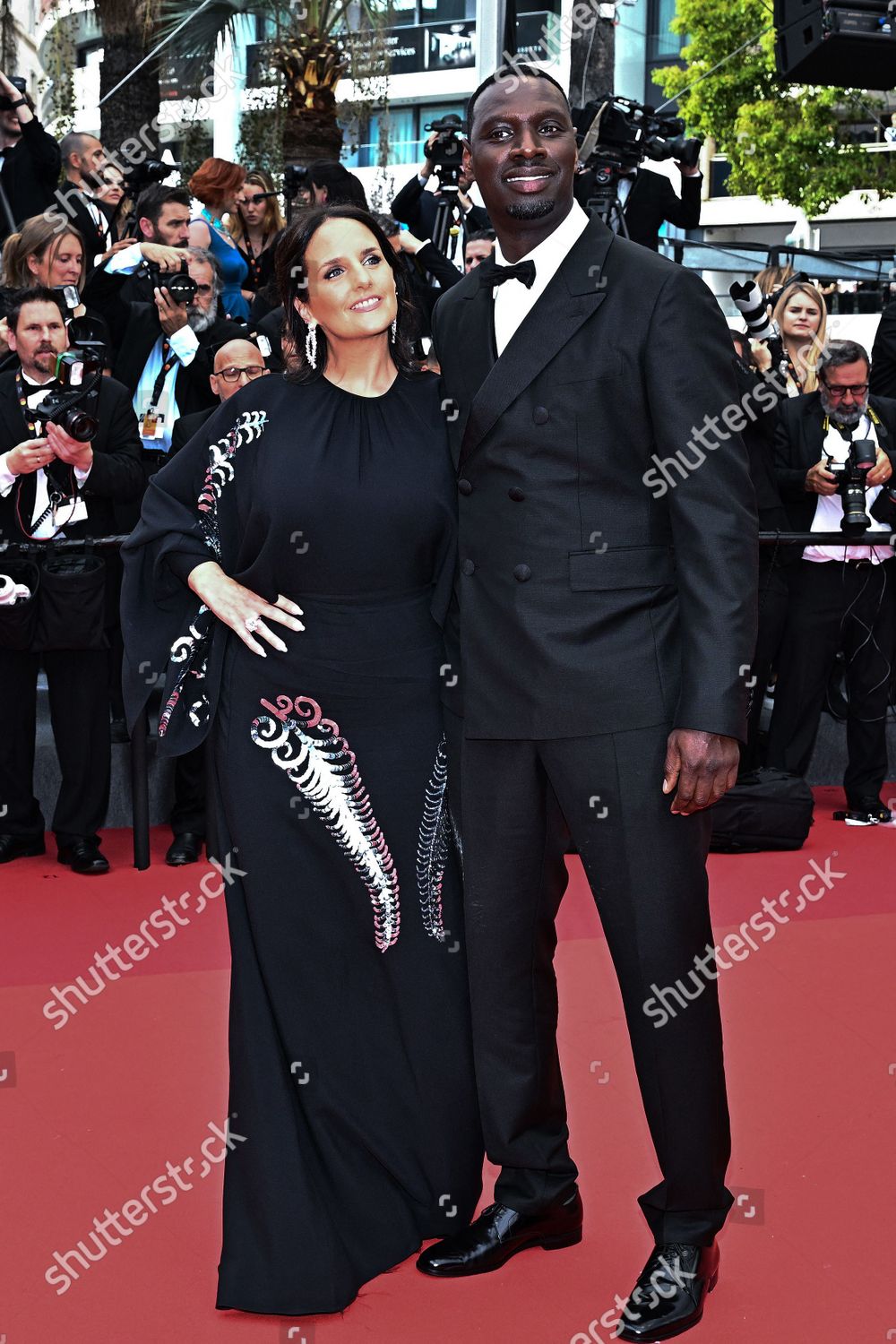 Helene Sy Omar Sy Attend Screening Editorial Stock Photo - Stock Image ...