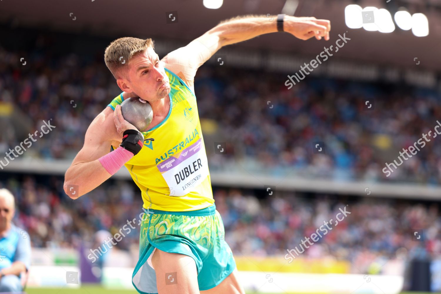 Cedric Dubler Australia During Mens Decathlon Editorial Stock Photo ...