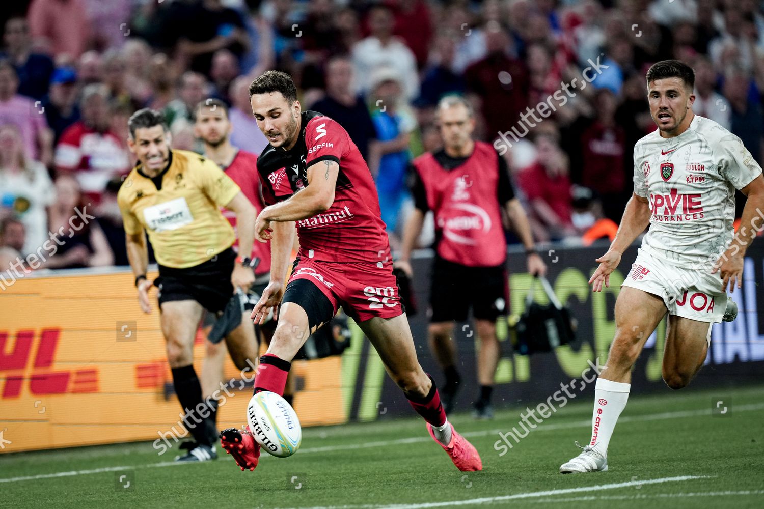 Leo Berdeu Lyon During Rugby European Editorial Stock Photo - Stock ...