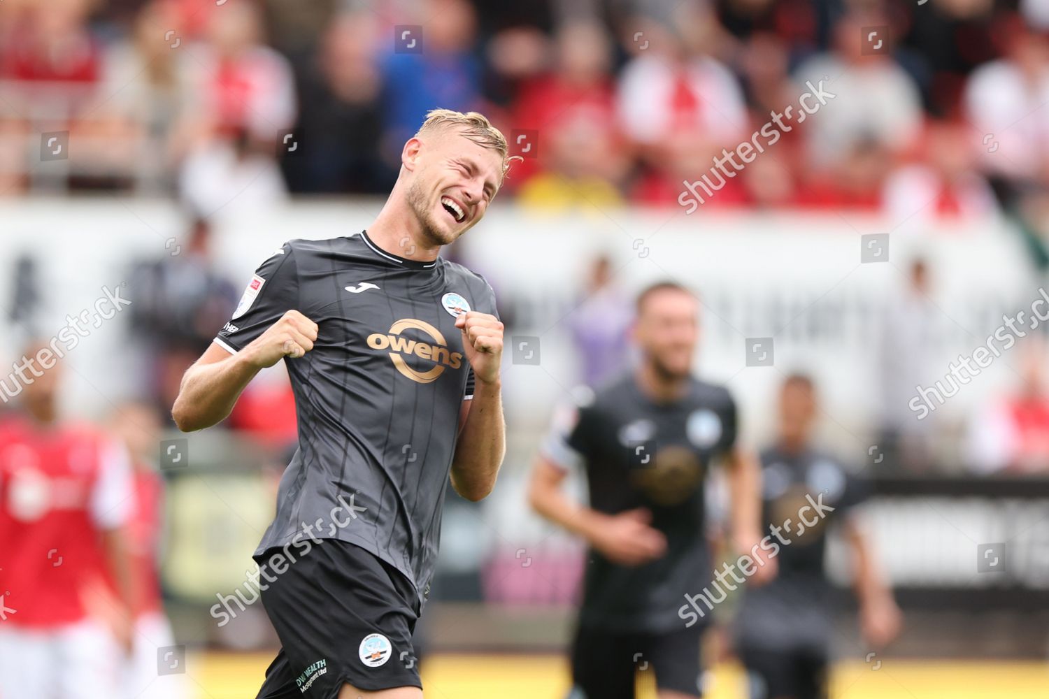 Harry Darling Swansea City Celebrates His Editorial Stock Photo - Stock ...