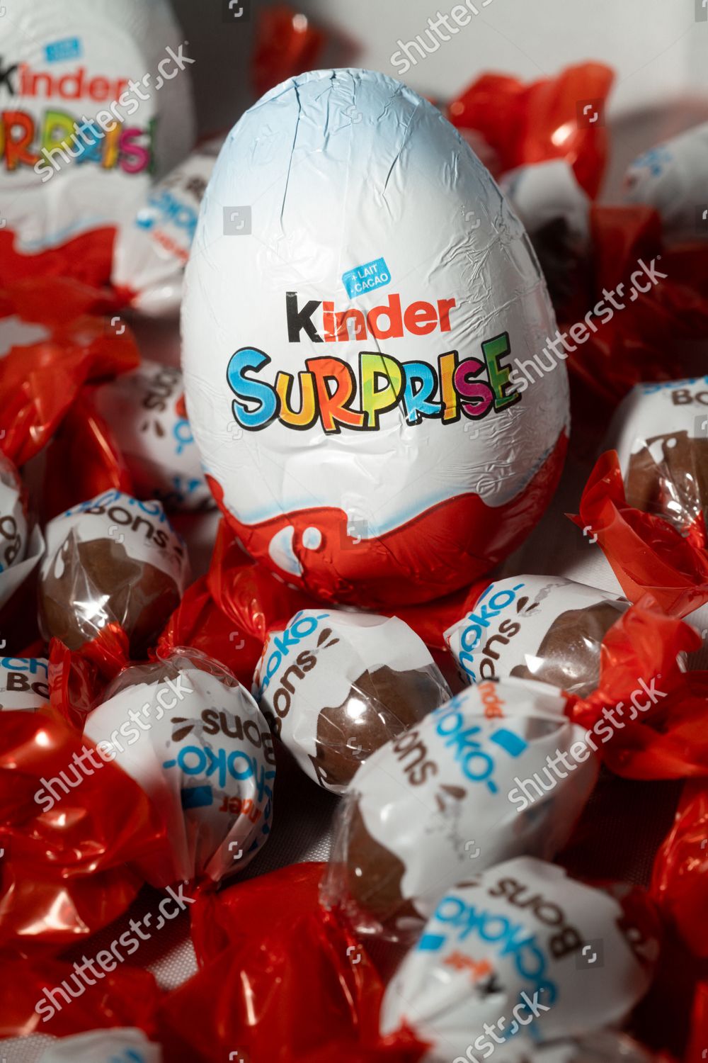 This Photograph Shows Kinder Surprise Kinder Editorial Stock Photo ...