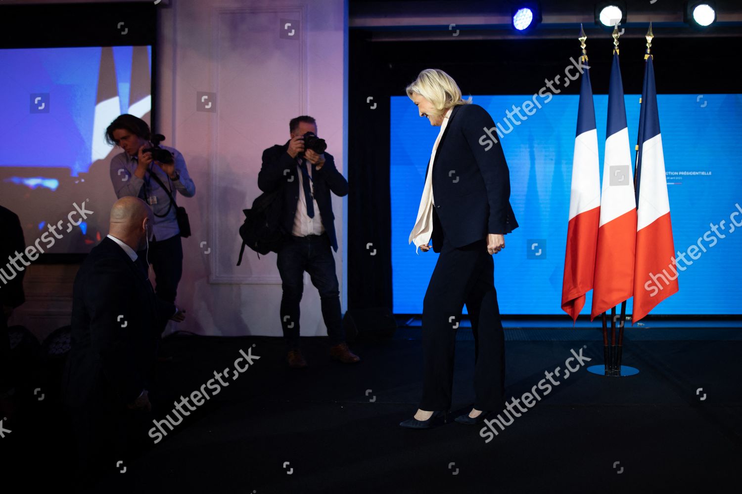 French Farright Party Rassemblement National Rn Editorial Stock Photo ...