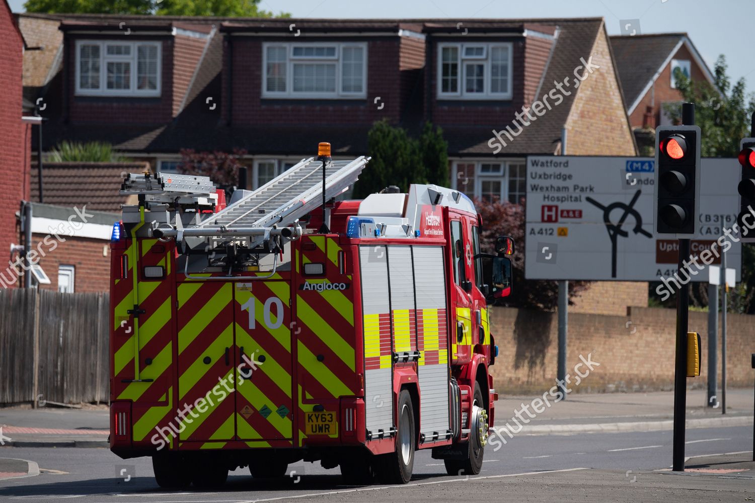 Heathrow Fire Rescue Service Tender Out Editorial Stock Photo - Stock ...