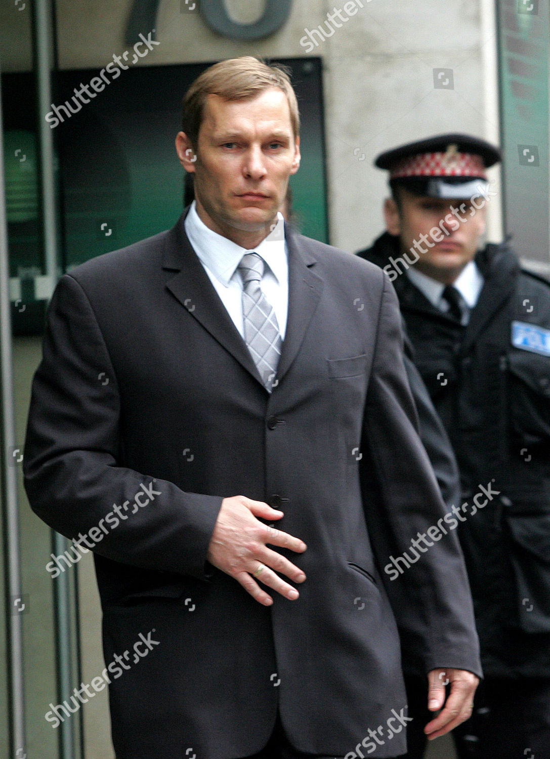 Pc Simon Harwood Leaving Inquest Editorial Stock Photo - Stock Image ...