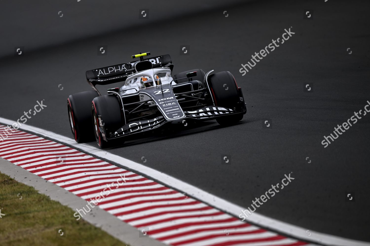Japanese Formula One Driver Yuki Tsunoda Editorial Stock Photo - Stock ...