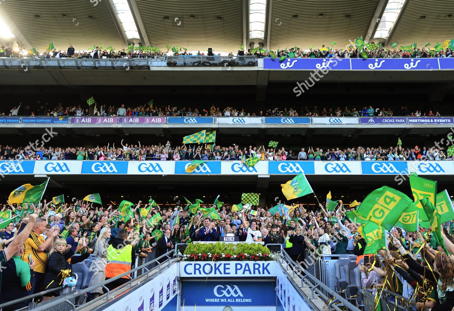 Meath Vs Kerry Meath Captain Shauna Editorial Stock Photo - Stock Image ...