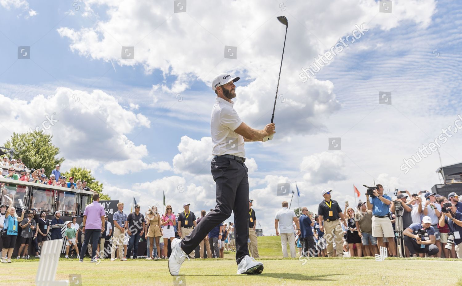 Golfer Dustin Johnson United States On Editorial Stock Photo - Stock ...