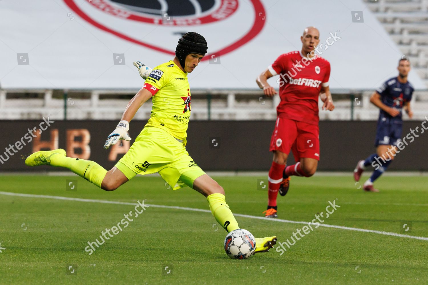 Essevees Goalkeeper Sammy Bossut Pictured Action Editorial Stock Photo ...