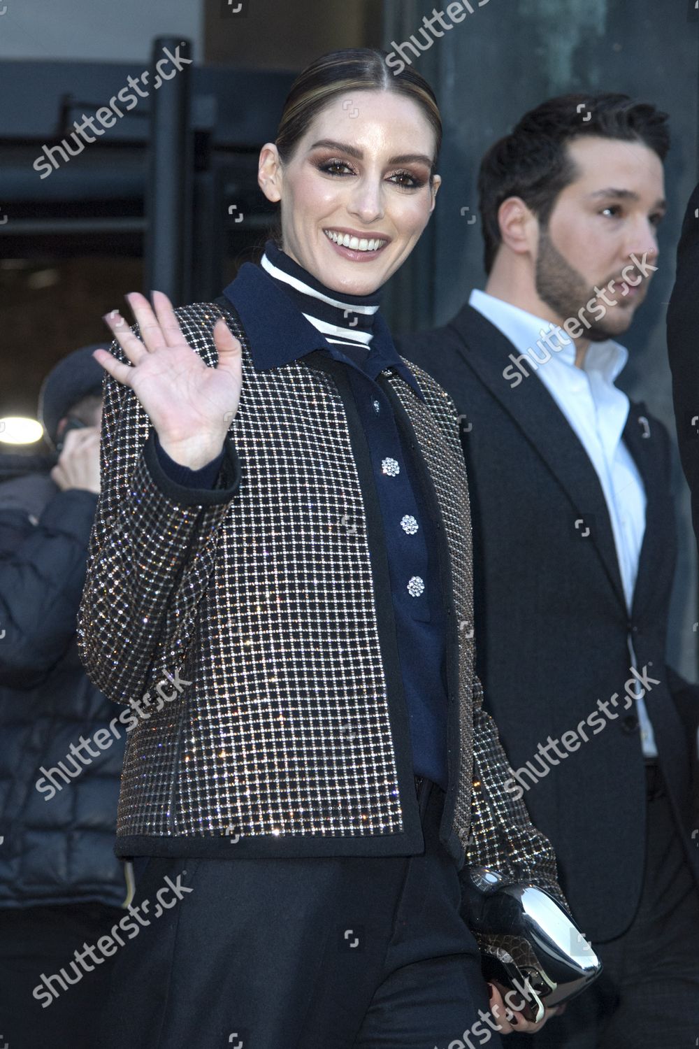 Olivia Palermo Attending Elie Saab Womenswear Editorial Stock Photo ...