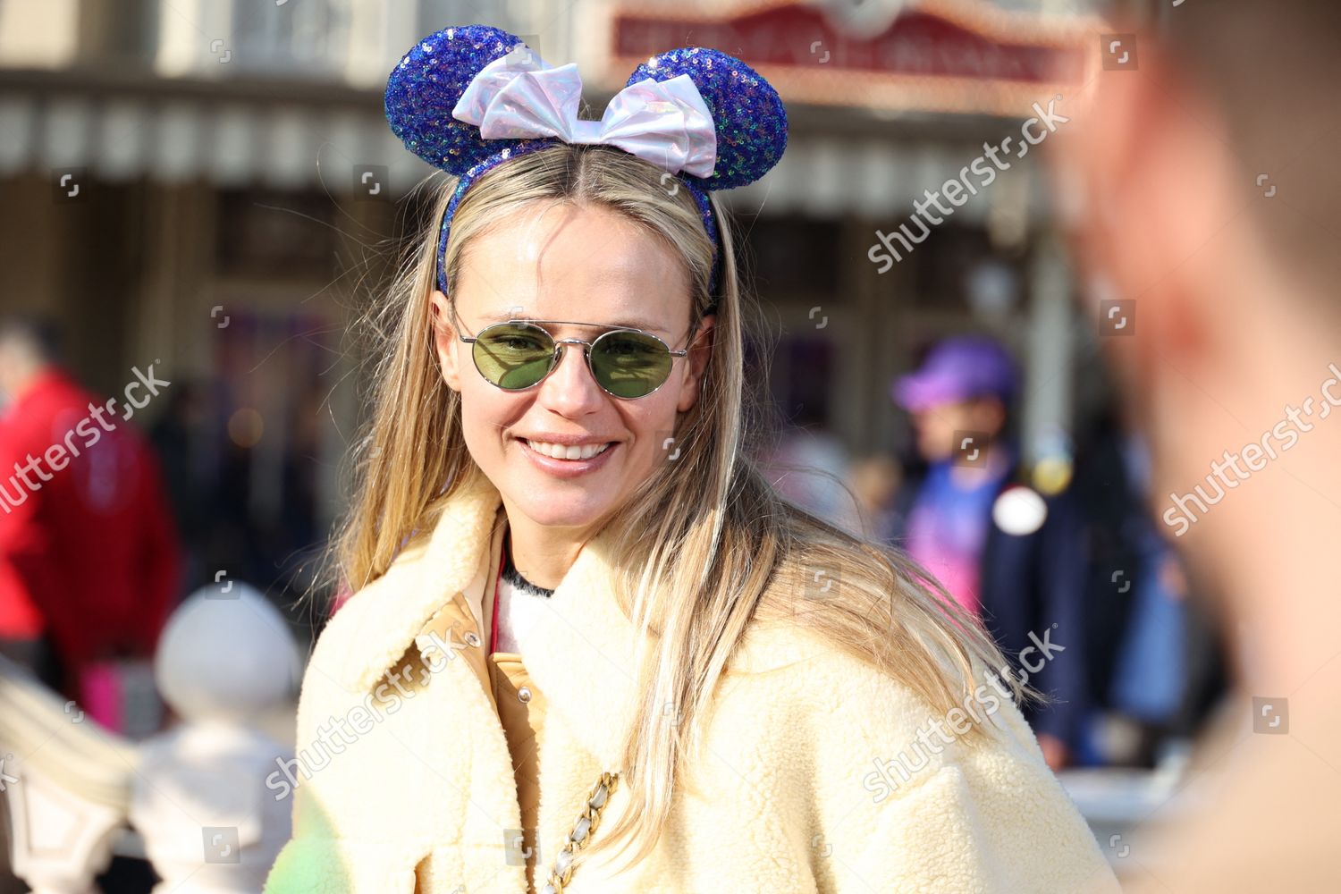 Natasha Poly Celebrates 30th Anniversary Disneyland Editorial Stock ...