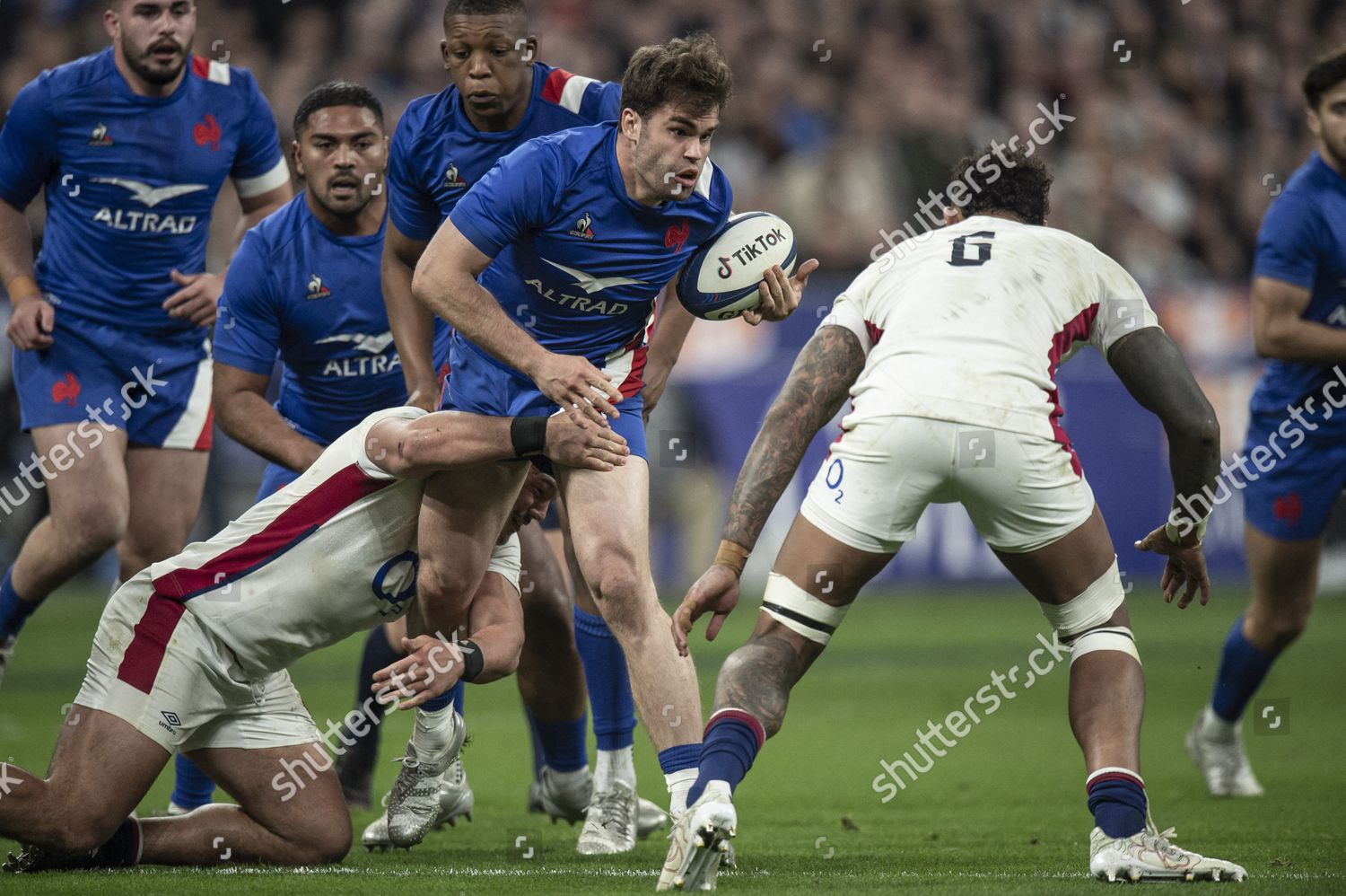 Damian Penaud During Match Between France Editorial Stock Photo - Stock ...