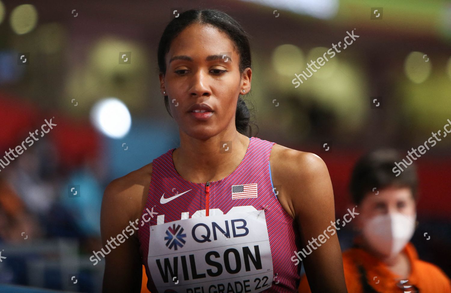 Ajee Wilson Usa Heats 800 M Editorial Stock Photo - Stock Image ...