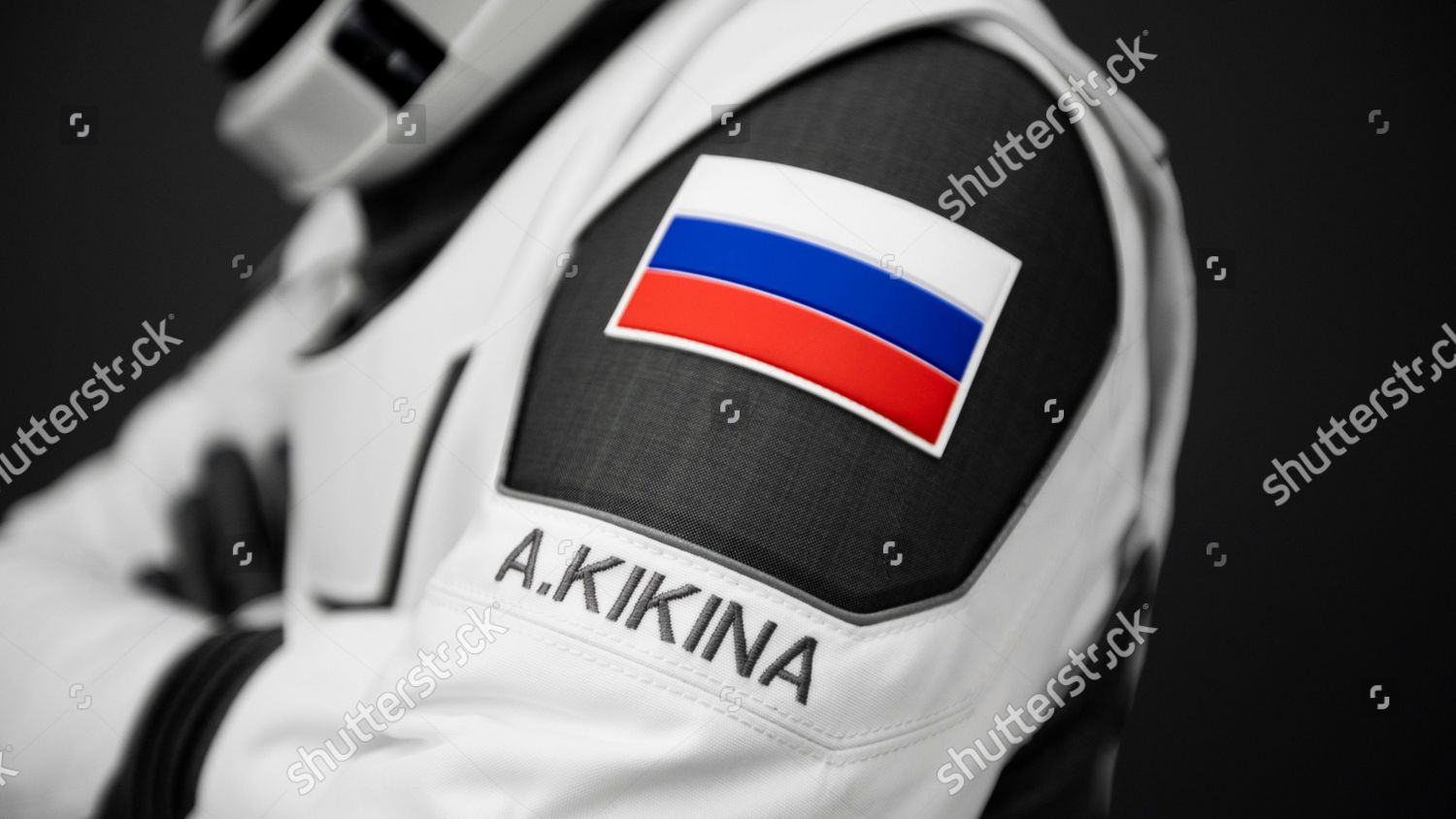 Spacex Launch Entry Suit Bears Russian Editorial Stock Photo - Stock ...