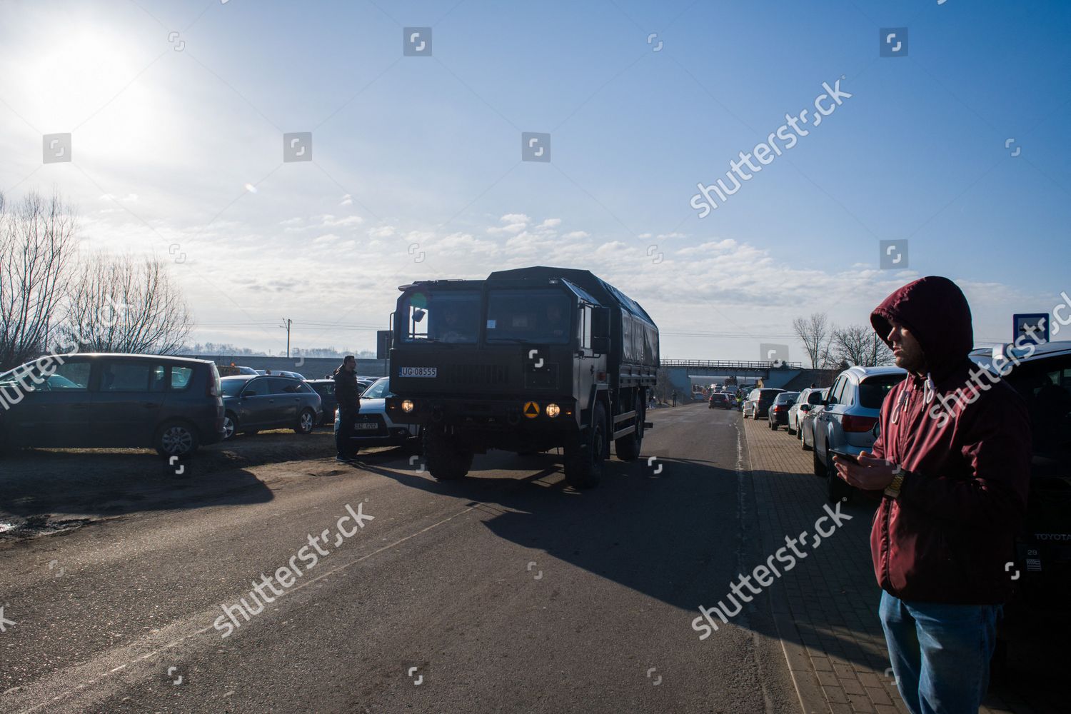 Ukrainian Refugees Reunited Their Loved Ones Editorial Stock Photo ...
