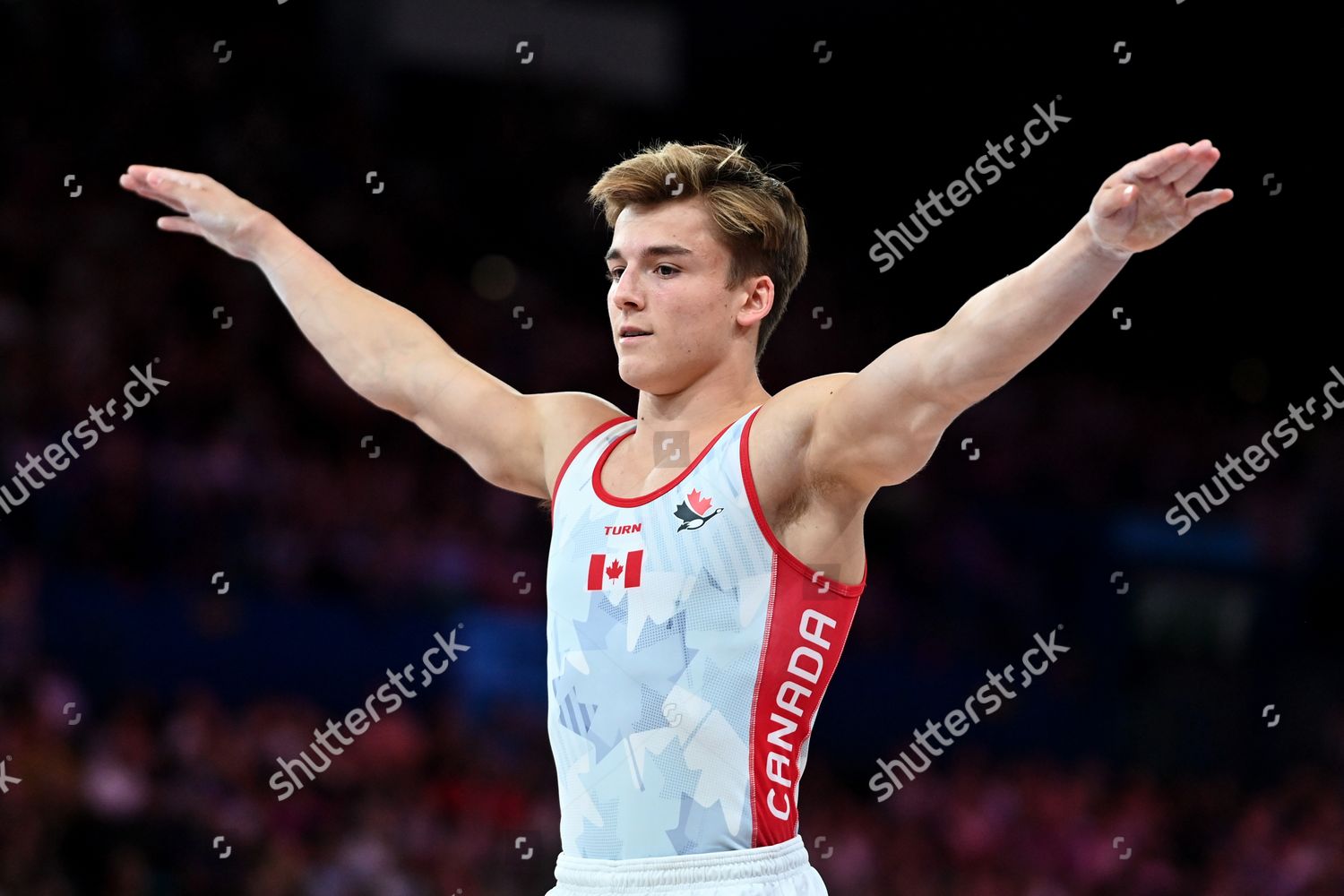 Felix Dolci Canada Competes Vault Final Editorial Stock Photo - Stock ...