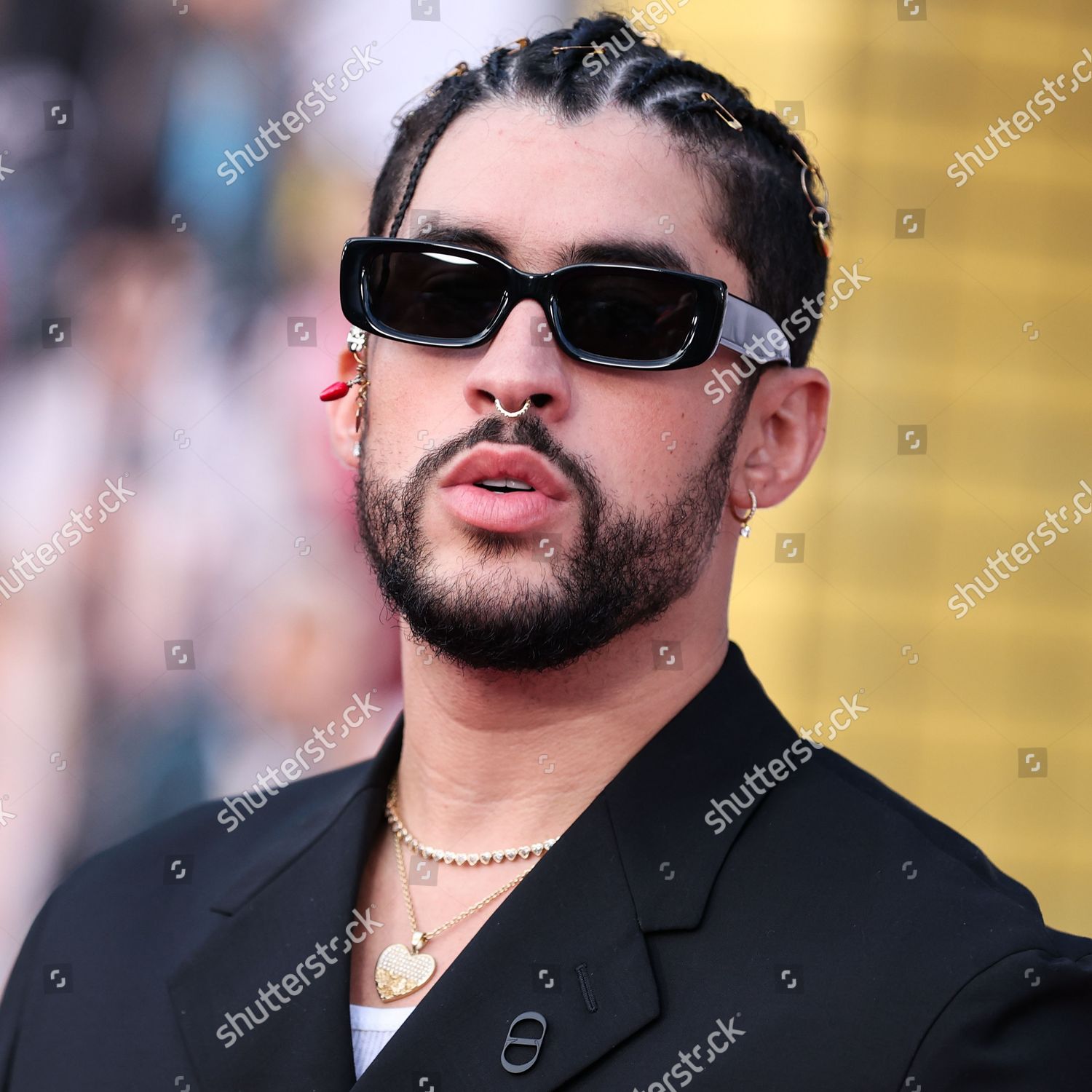 Puerto Rican Rapper Bad Bunny Benito Editorial Stock Photo - Stock ...